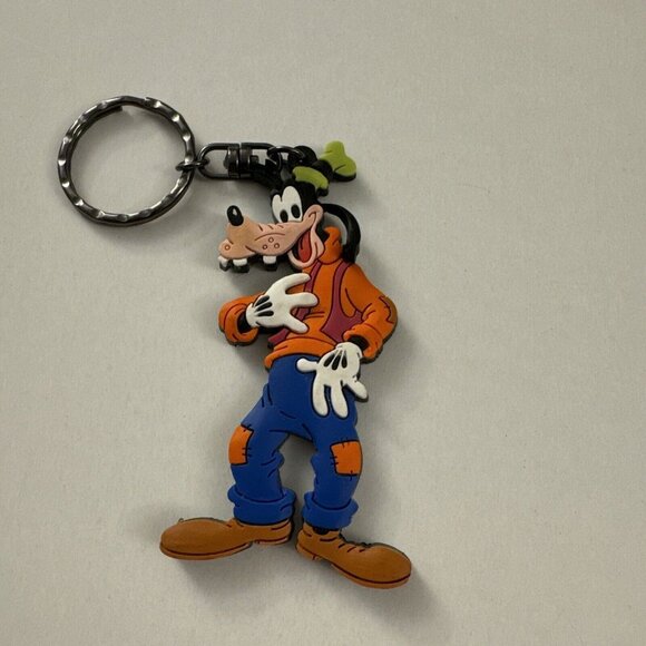 Disney | Other | Disney Goofy Plastic Keychain D6 | Poshmark